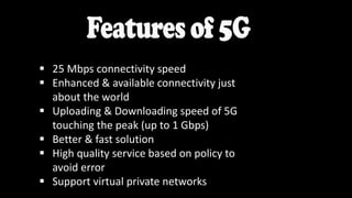 5G WIRELESS TECHNOLOGY | PPTX