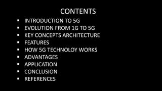 5G WIRELESS TECHNOLOGY | PPT