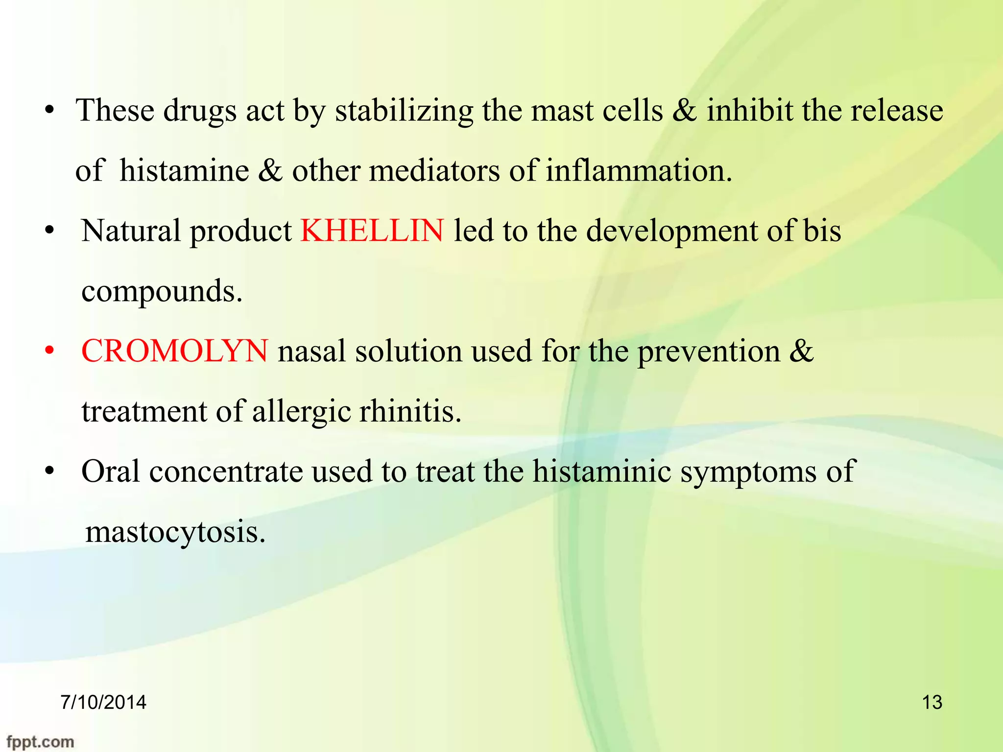 Antihistamines | PPTX