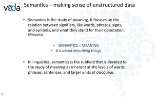 Veda Semantics - introduction document | PDF