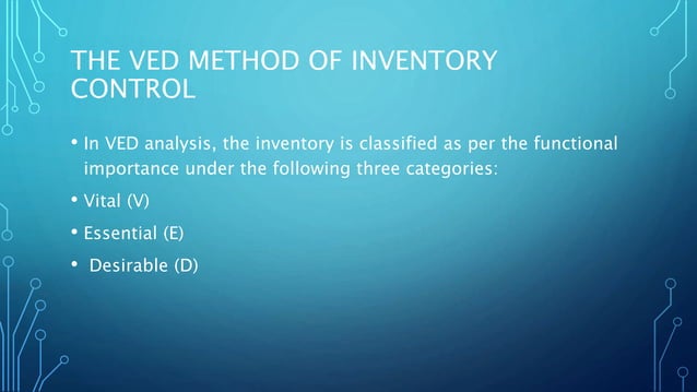 Ved Analysis | PPTX | Business | Business and Finance