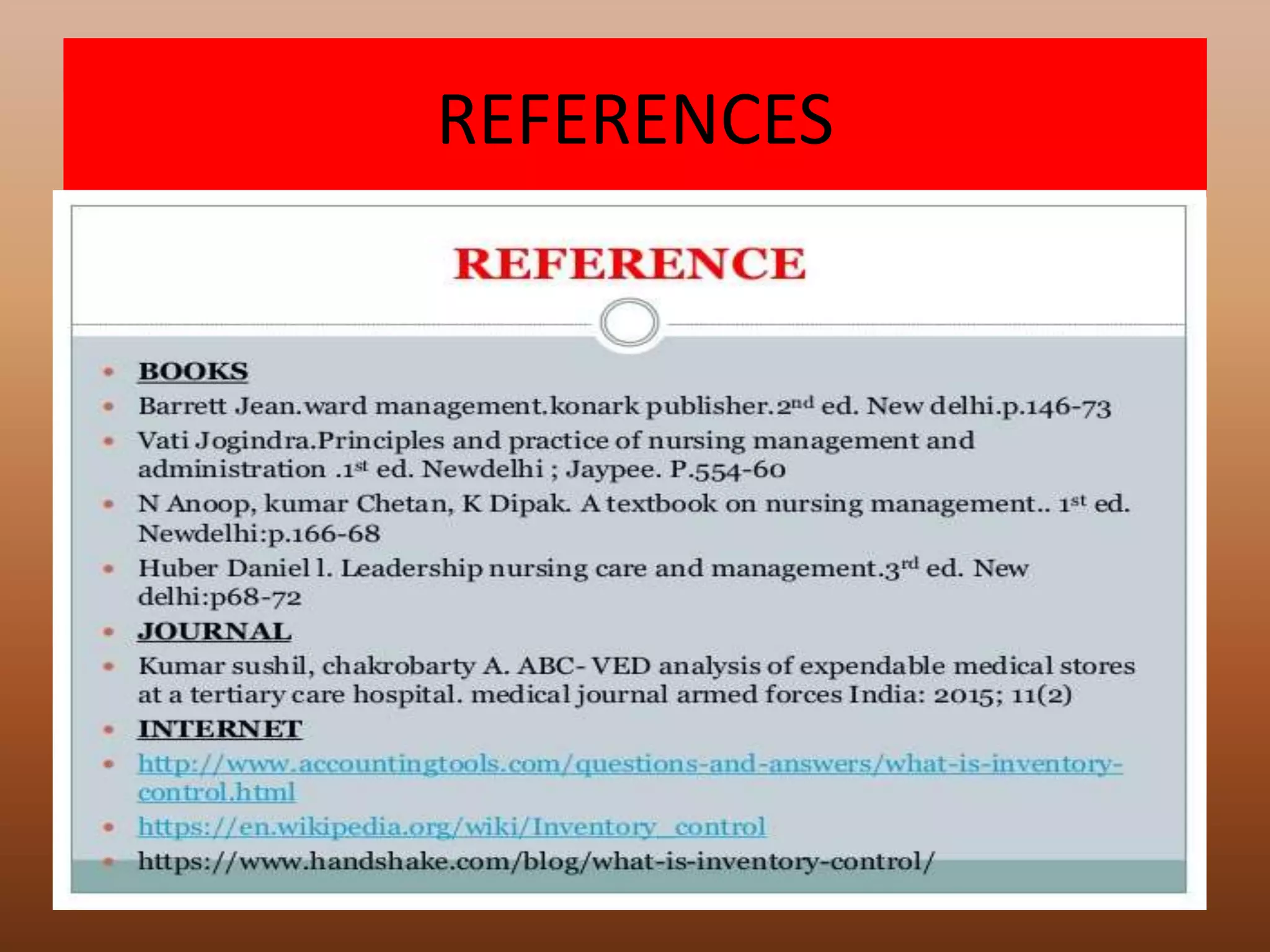 Unit-VII material management -VED analysis slide share | PPTX