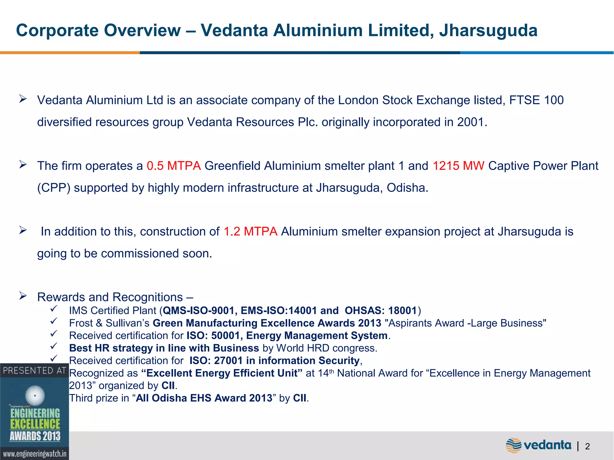 Vedanta aluminium ltd | PPT