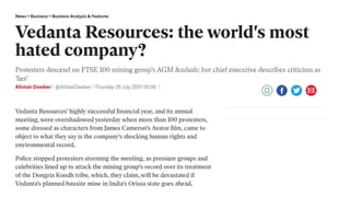 Vedanta Business Responsibility Report | PPTX