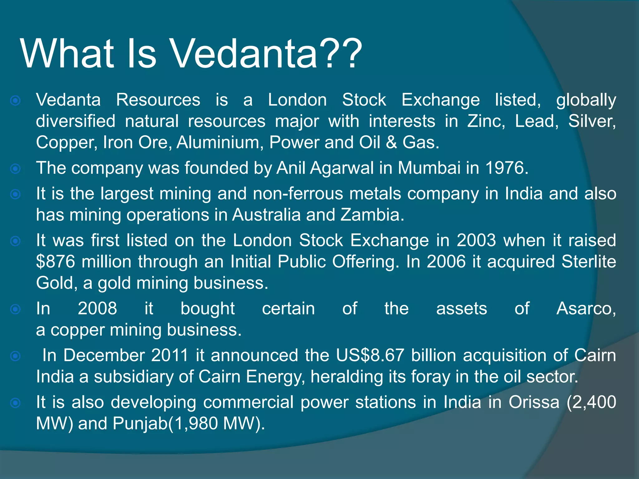Vedanta- Niyamgiri Mining issue | PPTX