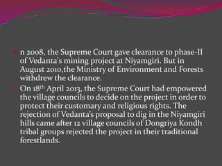 Vedanta resistance movement | PPTX