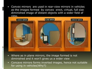 Convex Mirrors in vehicles | PPTX