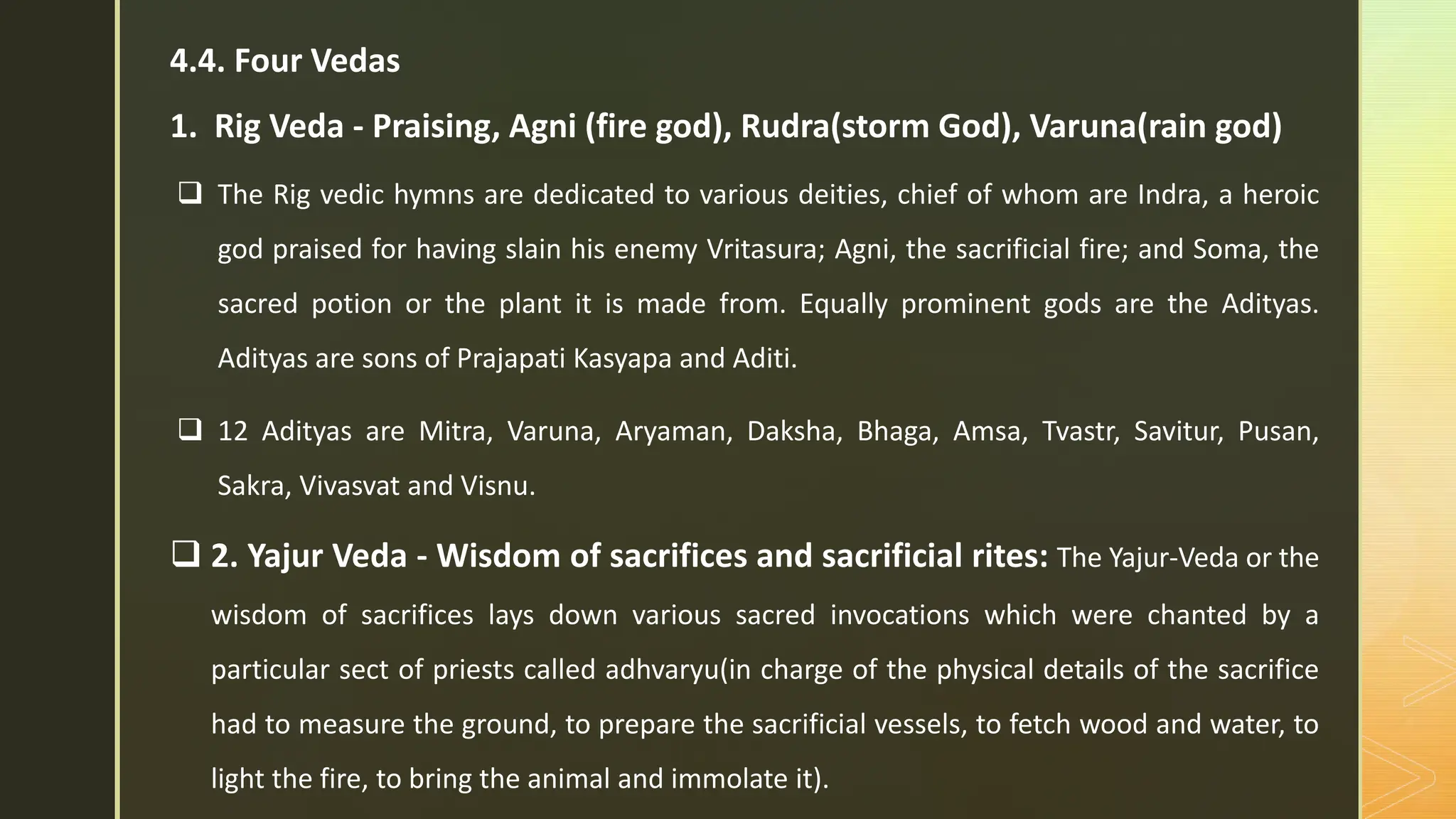 vedas-Veda is the storehouse of Indian wisdom | PPTX | Hinduism | Religion & Spirituality