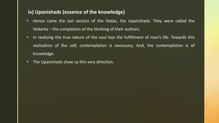 vedas-Veda is the storehouse of Indian wisdom | PPTX | Hinduism ...