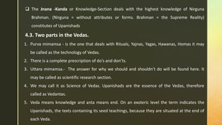 vedas-Veda is the storehouse of Indian wisdom | PPTX