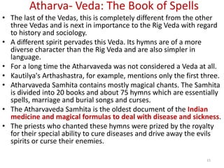 Vedas, Vedanta, Upanishads, Brahmsutras & Gita | PPTX