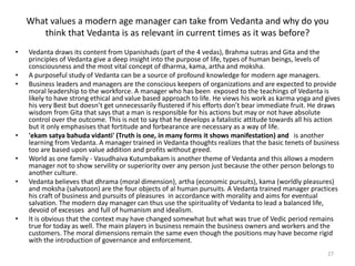 Vedas, Vedanta, Upanishads, Brahmsutras & Gita | PPTX