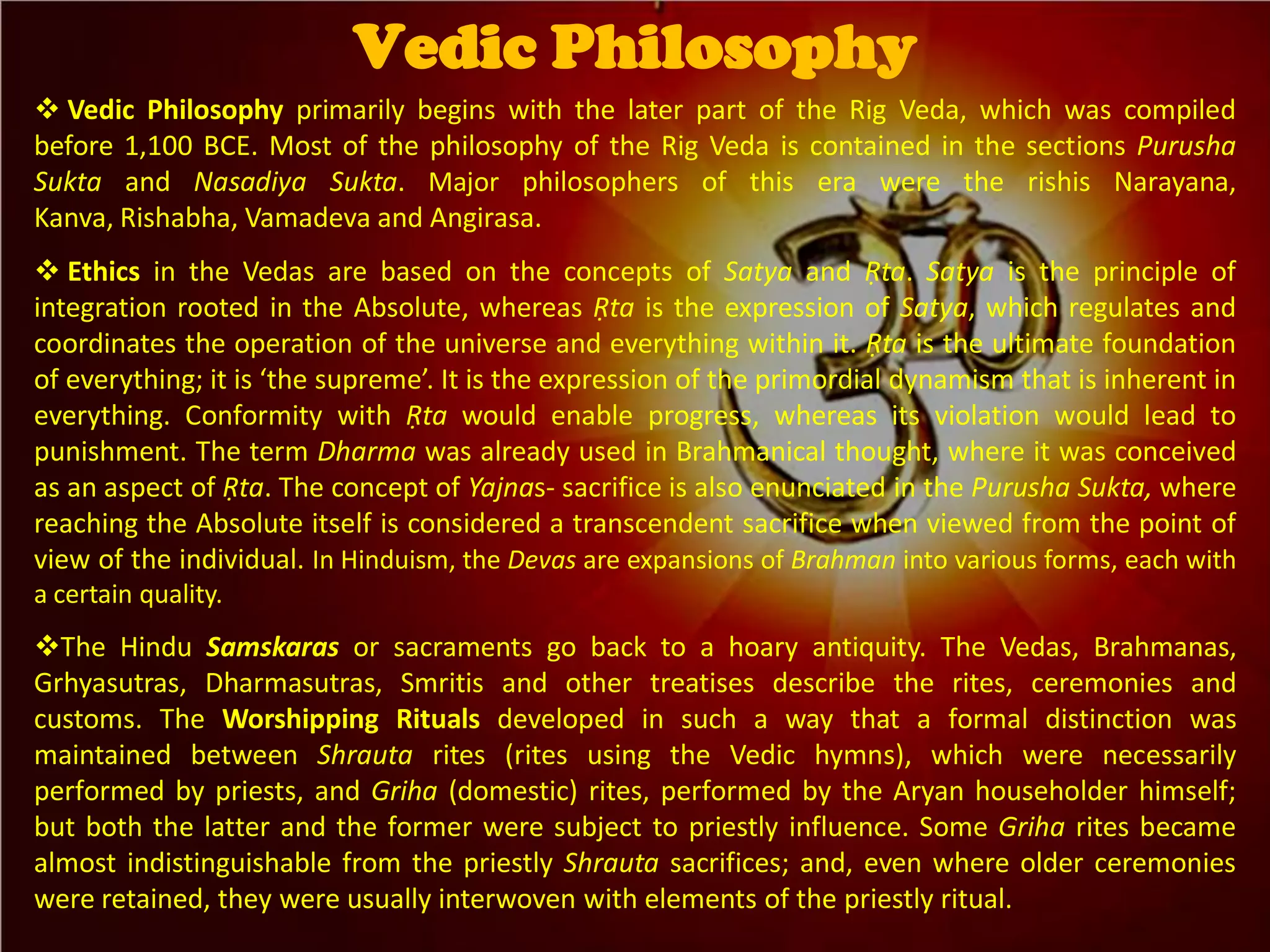 Vedas & vedic pantheon ppt | PDF