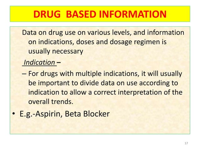 Drug Utilization Studies | PPTX | Substance Abuse | Diseases and Conditions