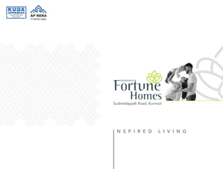 Exclusive 3BHK and 4BHK Duplex Villas with home theater Kurnool || Vedansha Fortune Homes | PPT