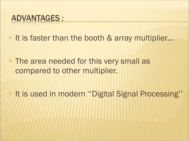 VEDIC MULTIPLIER FOR "FPGA" | PPT