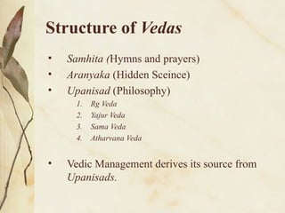 Vedic Management | PPT