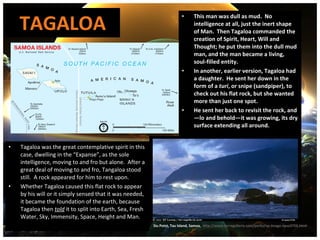 Vedic and samoan cosmogony | PPT