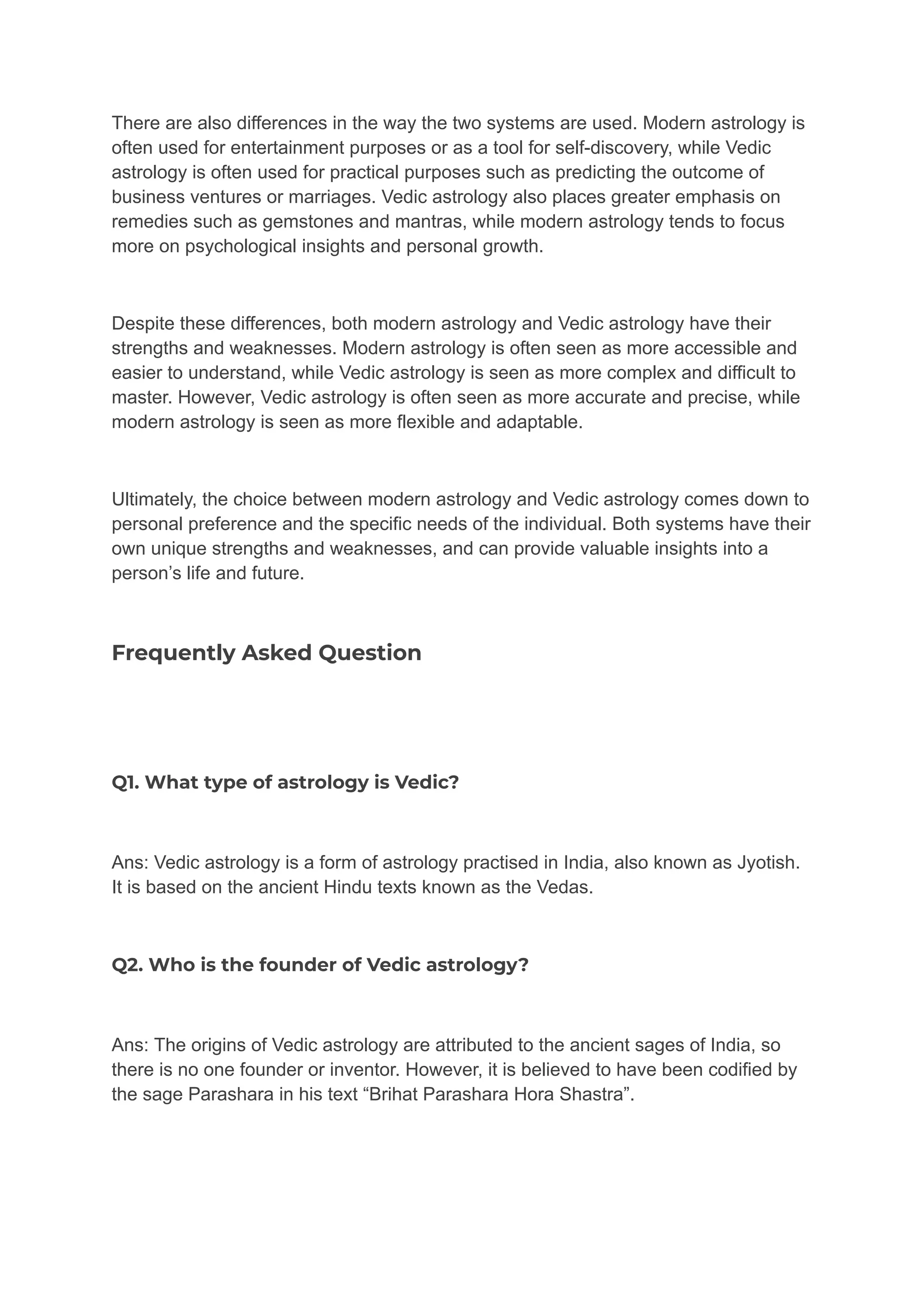 What is Vedic Astrology? - The Origins of Vedic Astrology. | PDF