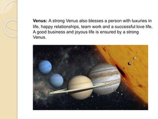 Understanding Planetary Effects in Vedic Astrology | PPTX