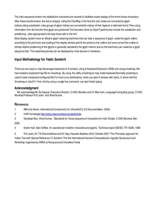 Vedic Sanskrit-on the way of Digitization | PDF