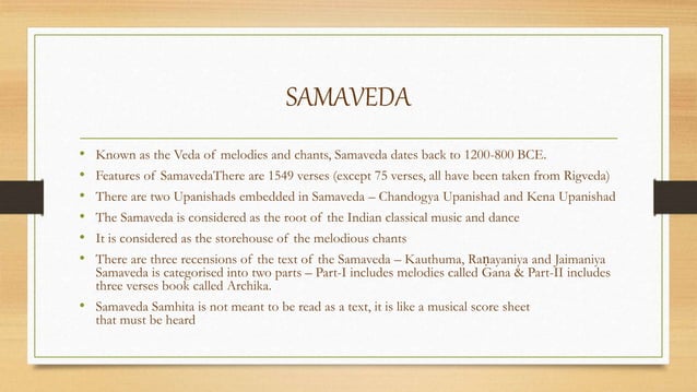 vedic corpus.pptx | Hinduism | Religion & Spirituality