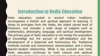 Vedic Education in India.pptx
