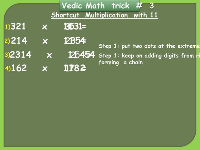 Vedic math