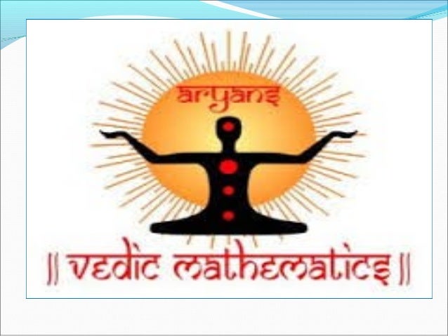 Vedic mathematics