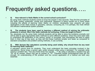 Vedic mathematics by rishi bhargava | PPTX