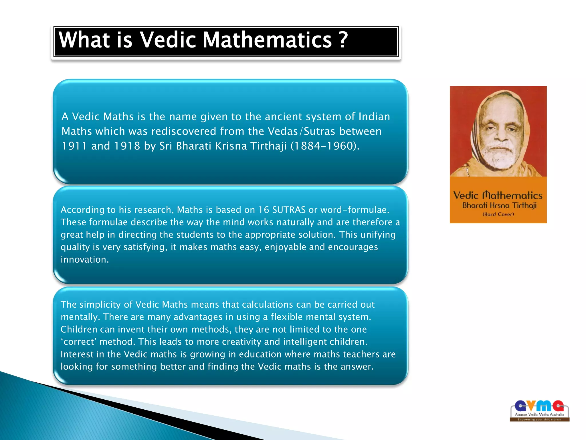 Vedic mathematics | PDF