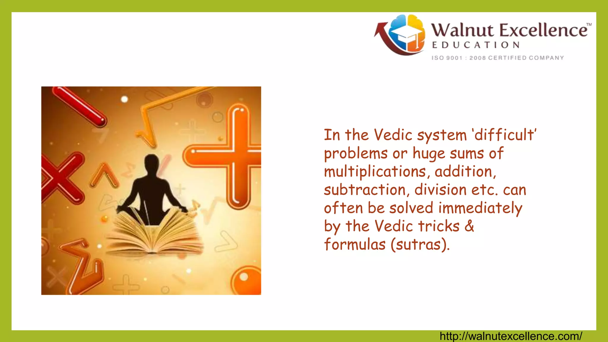 Vedic maths | PPTX