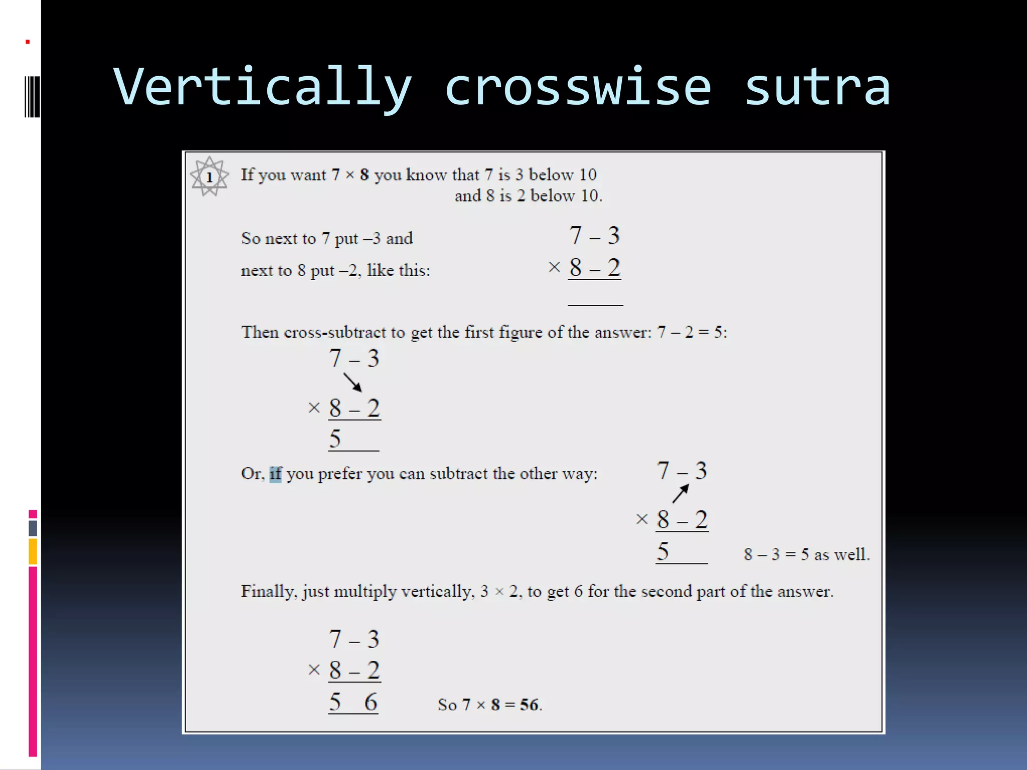 Vedic maths | PPTX