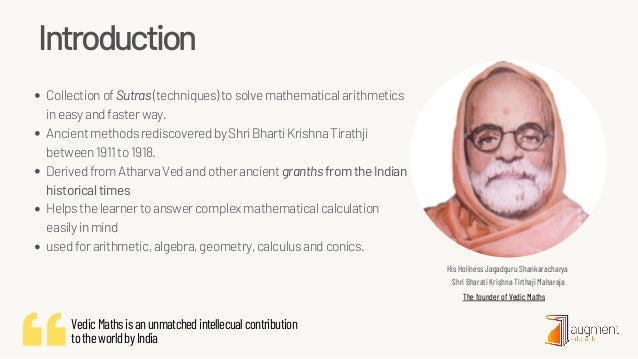 Vedic Maths Presentation | PDF