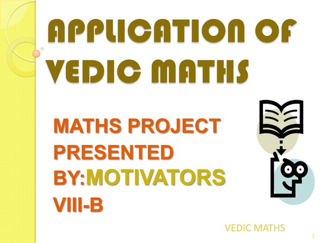 Vedic maths sutras | PPTX