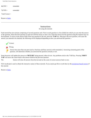 Vedic maths tutorial (interactive) | PDF