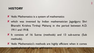 vedic maths required for simple mathematics techniques. | PPTX | Hinduism | Religion & Spirituality