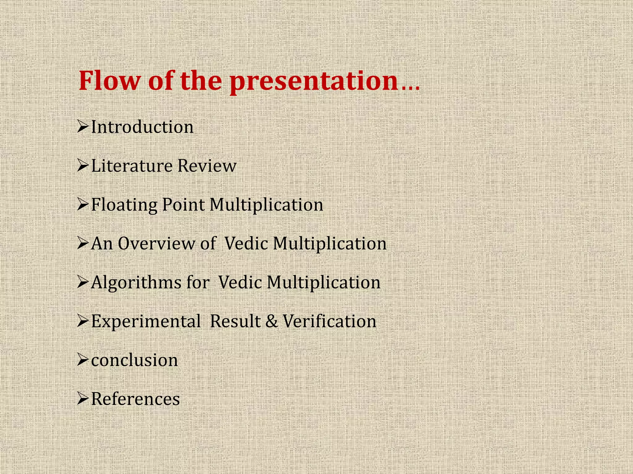 Vedic multiplier | PPTX