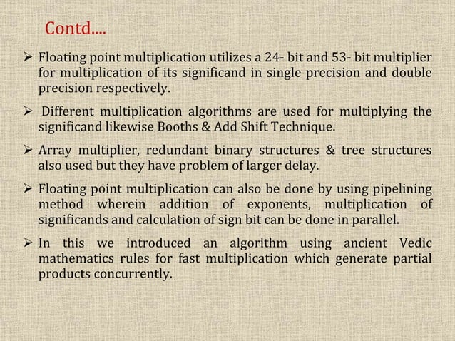Vedic multiplier | PPTX | Computing | Technology & Computing
