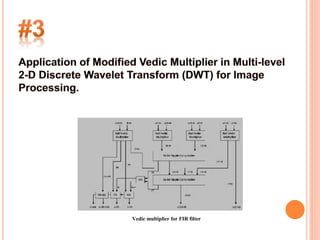 Implementation of Vedic multipliers using urdhwa triyakbhyam sutra | PPTX