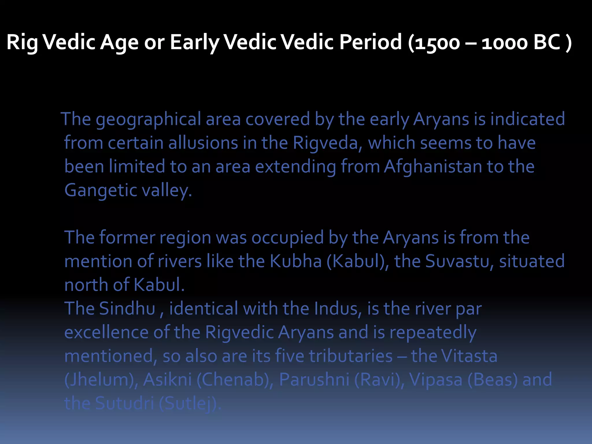 Vedic period | PPTX