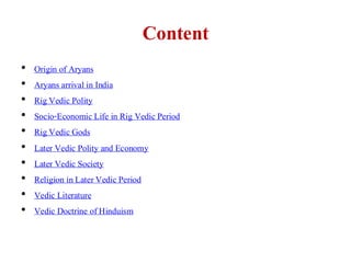 Vedic_Period. Bc | PDF