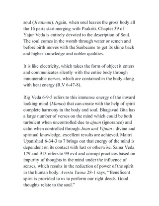 Vedic scientific excellence . | DOCX