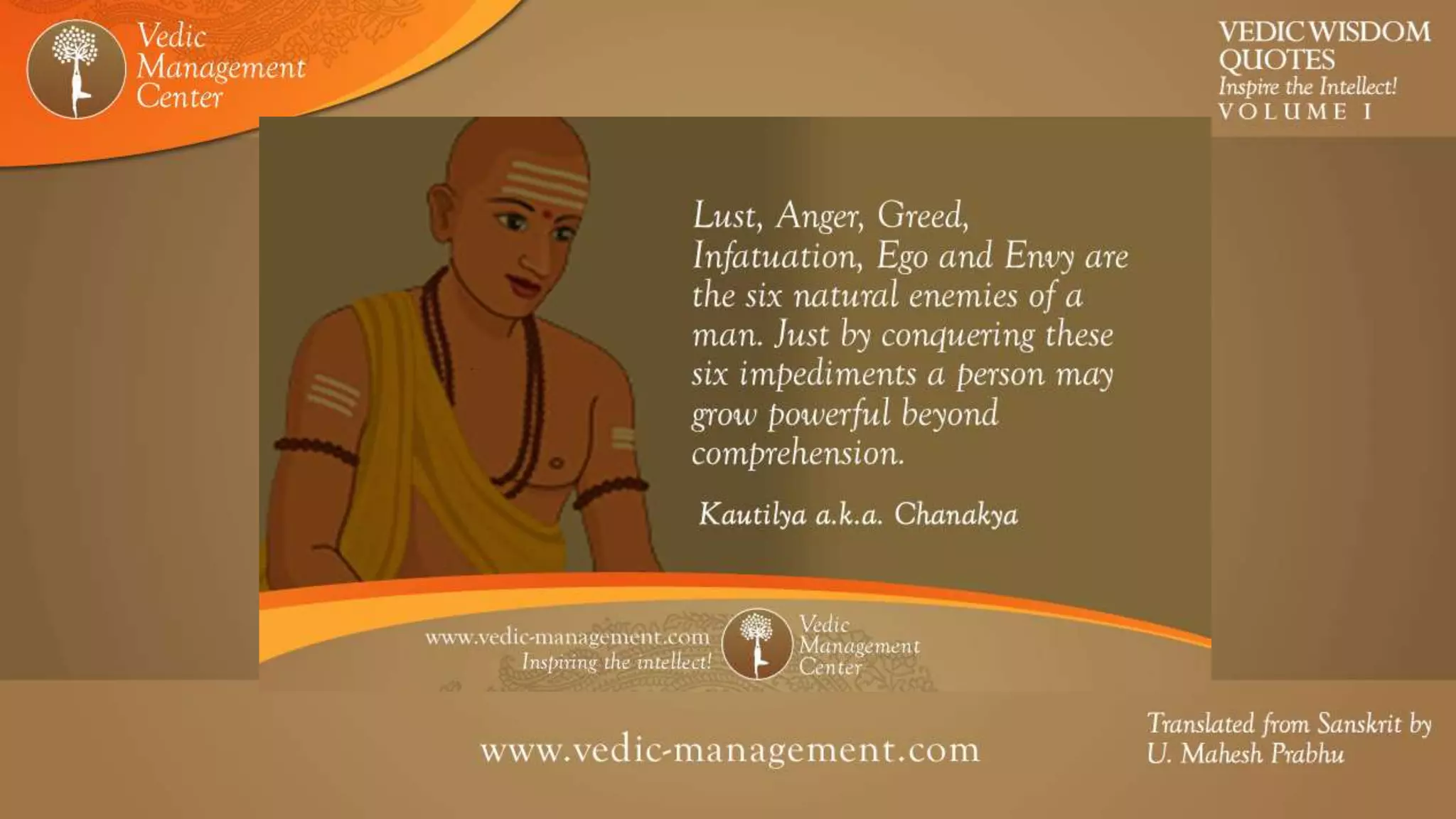 Vedic wisdom quotes vol i | PPTX