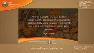 Vedic wisdom quotes vol i | PPT