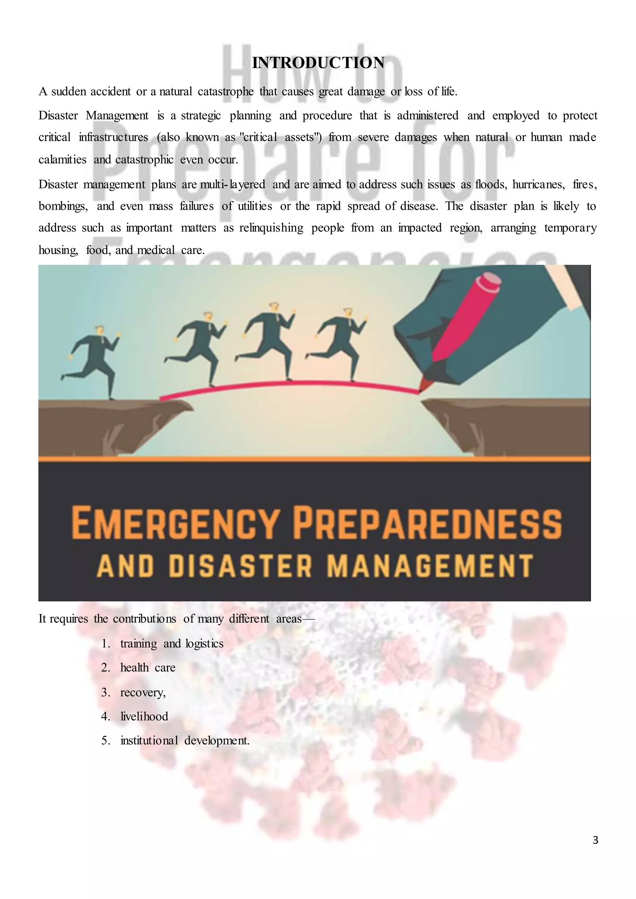 disaster management | PDF