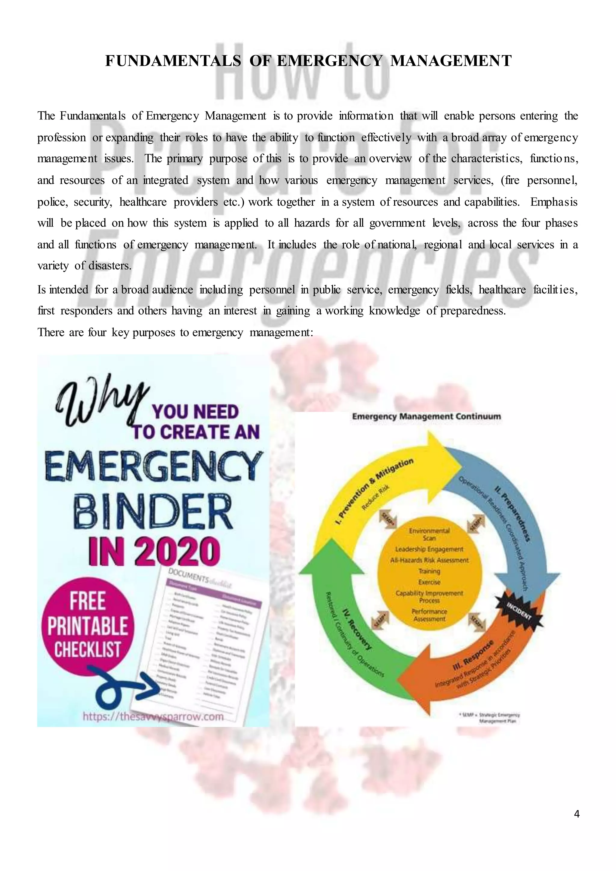 disaster management | PDF