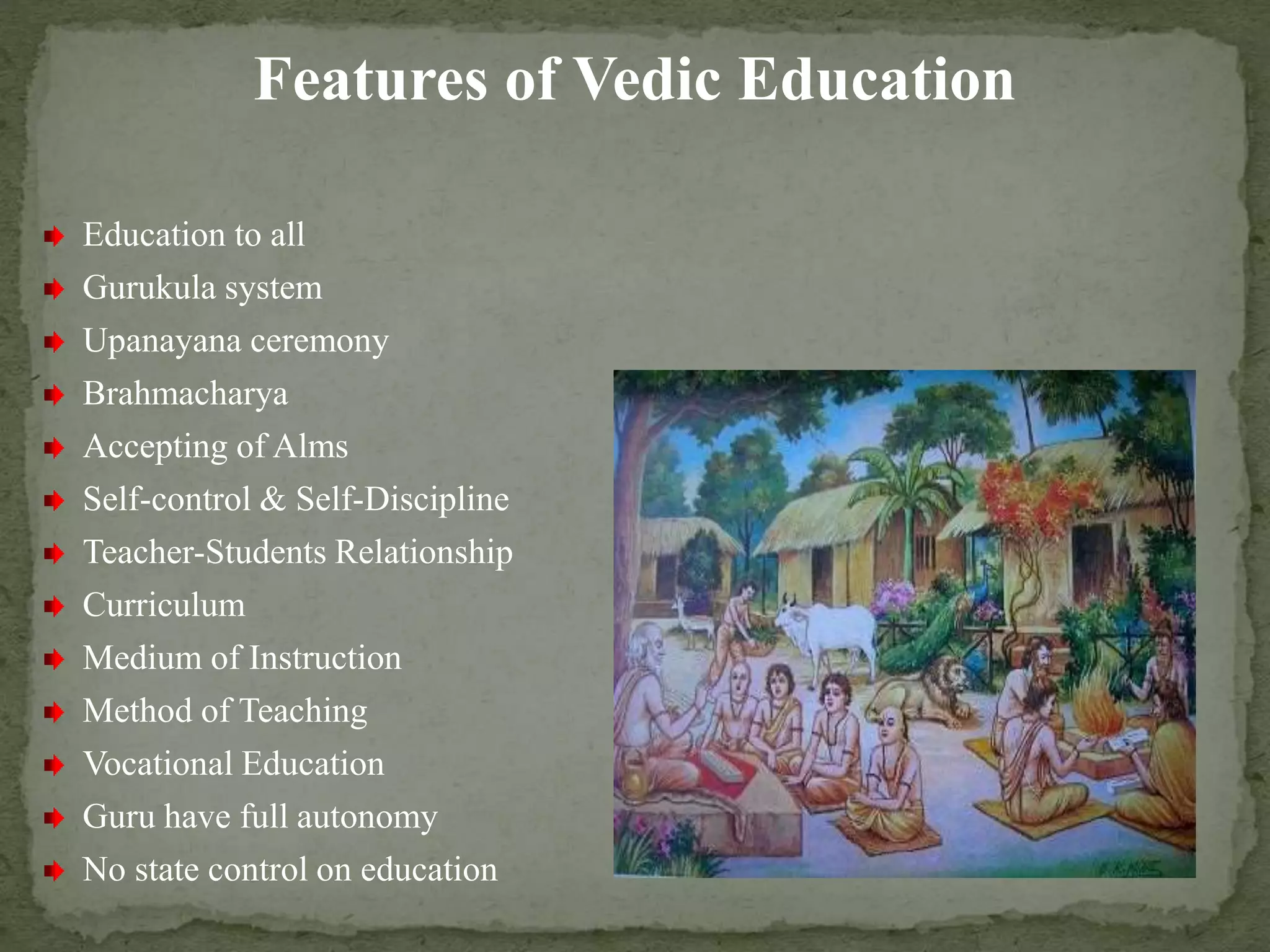 Vedik period education ppt | PPTX