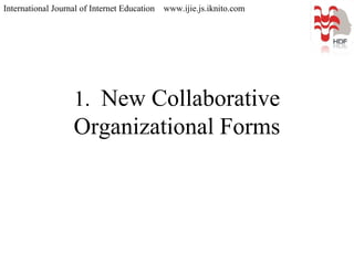 Vedio conference/ International Journal of Internet Education | PPT