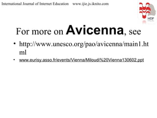 Vedio conference/ International Journal of Internet Education | PPT